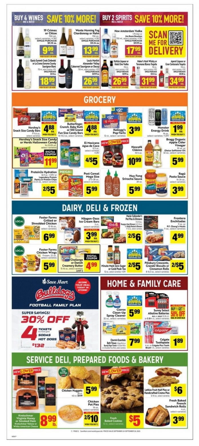 Save Mart Supermarkets Weekly Ad Sep 24 – Sep 30, 2025