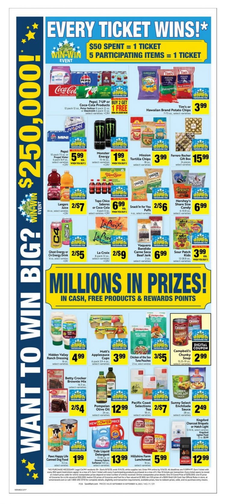 Save Mart Supermarkets Weekly Ad Sep 10 – Sep 16, 2025