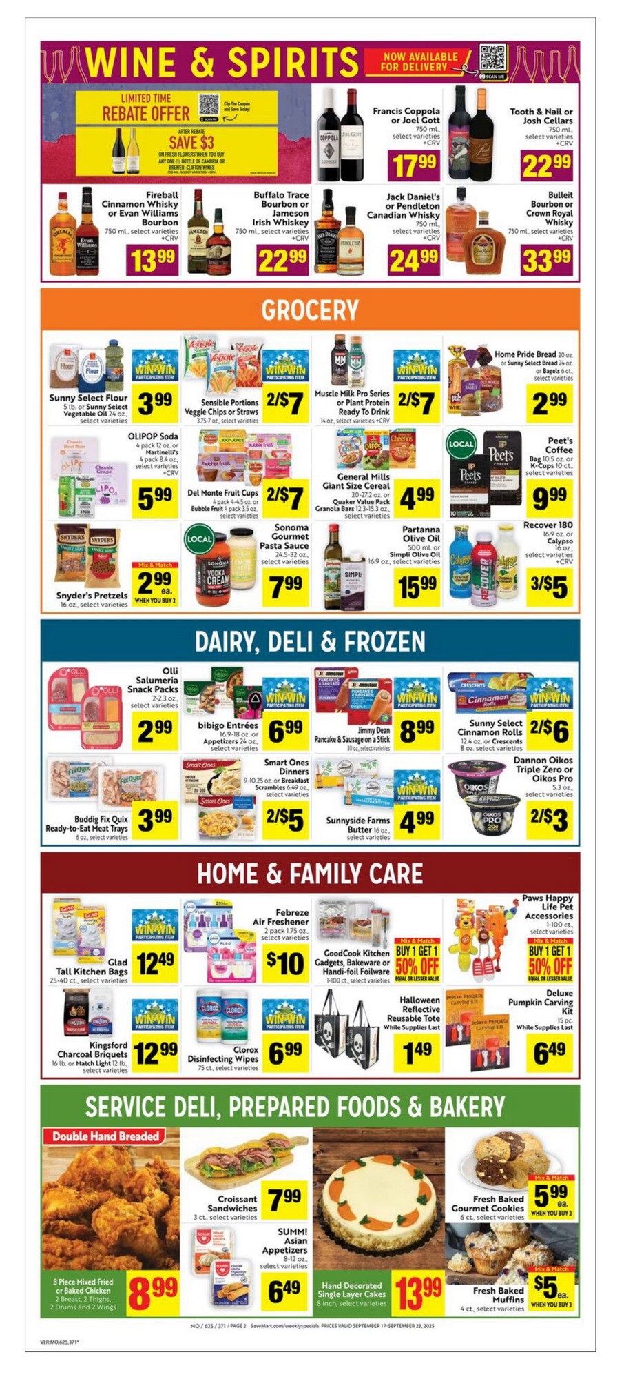 Save Mart Supermarkets Weekly Ad Sep 17 – Sep 23, 2025