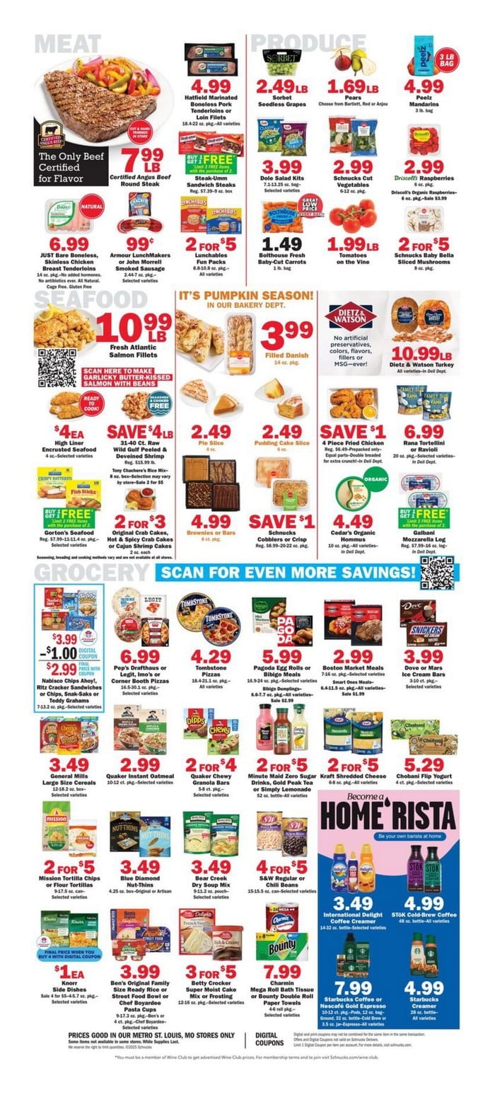 Schnucks Weekly Ad Sep 24 – Sep 30, 2025