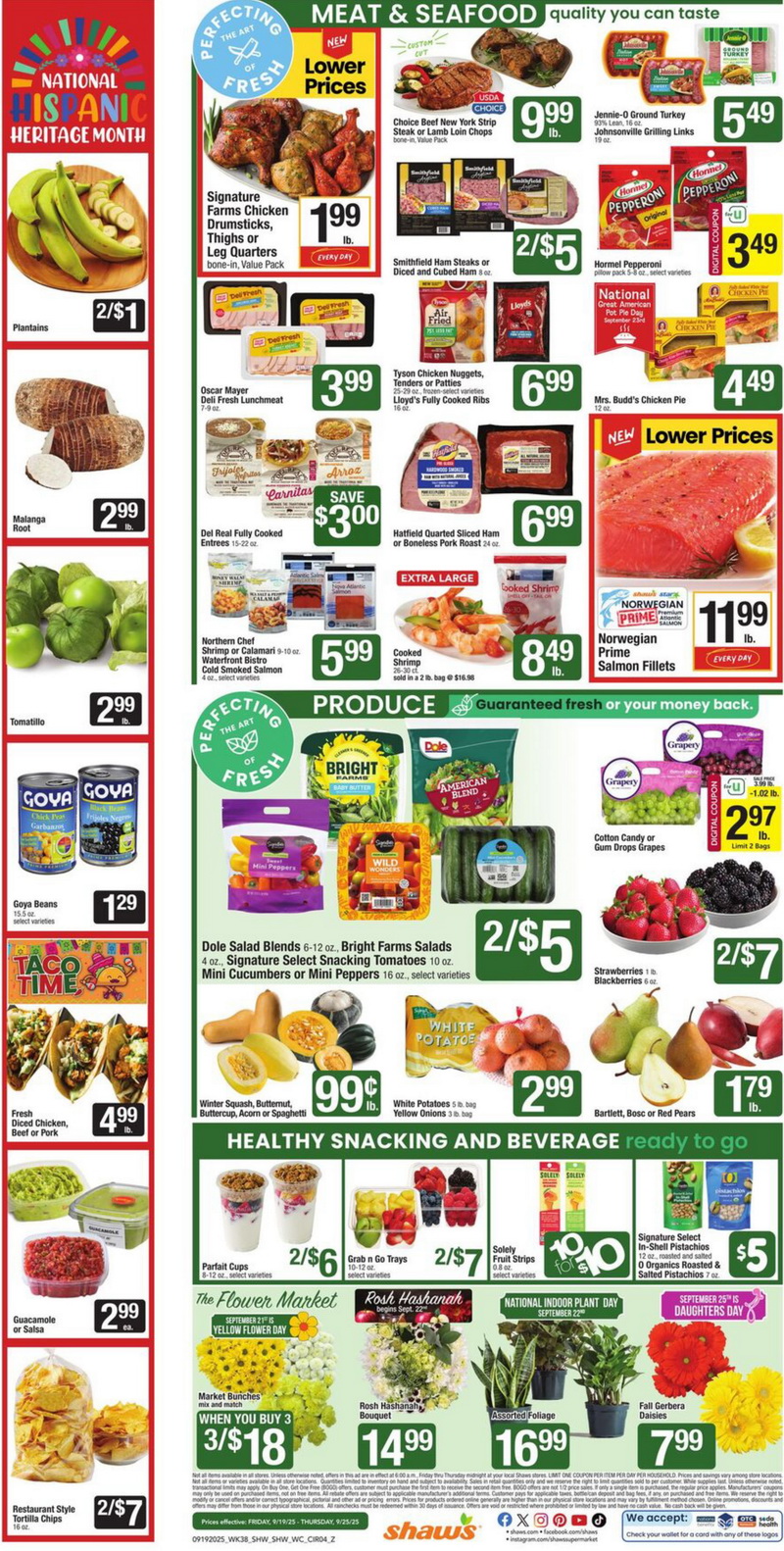 Shaw's Weekly Ad Sep 19 – Sep 25, 2025