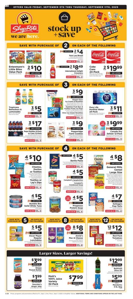 ShopRite Weekly Ad Sep 05 – Sep 11, 2025