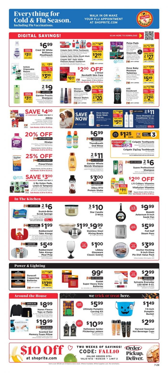 ShopRite Weekly Ad Sep 12 – Sep 18, 2025