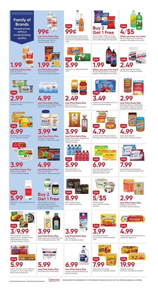 Stater Bros Weekly Ad Sep 24 – Sep 30, 2025