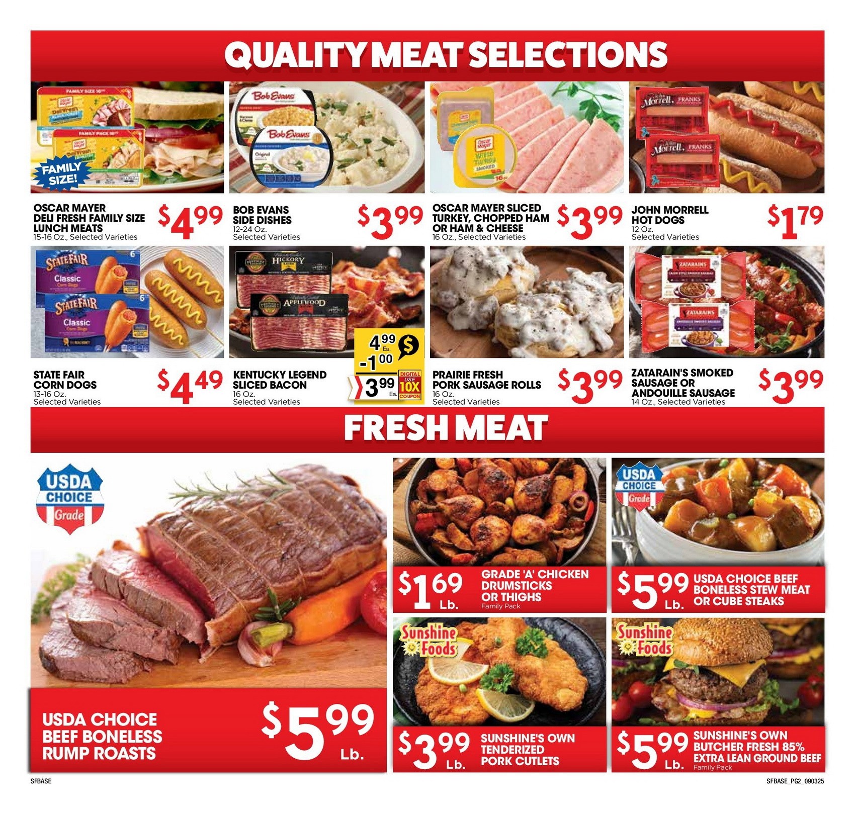 Sunshine Foods Weekly Ad Sep 03 – Sep 09, 2025