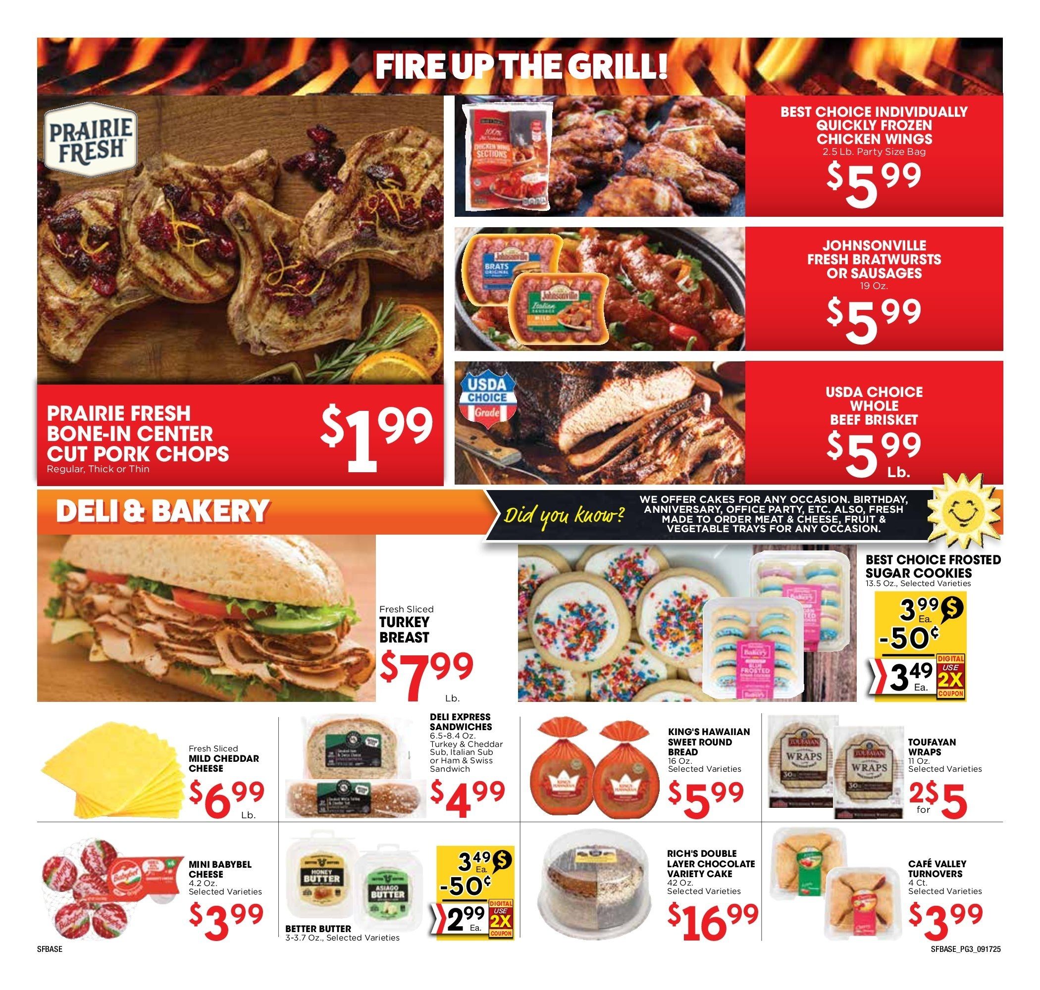 Sunshine Foods Weekly Ad Sep 17 – Sep 23, 2025