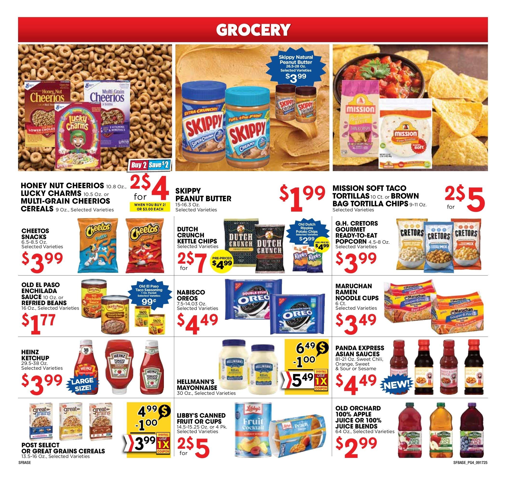 Sunshine Foods Weekly Ad Sep 17 – Sep 23, 2025