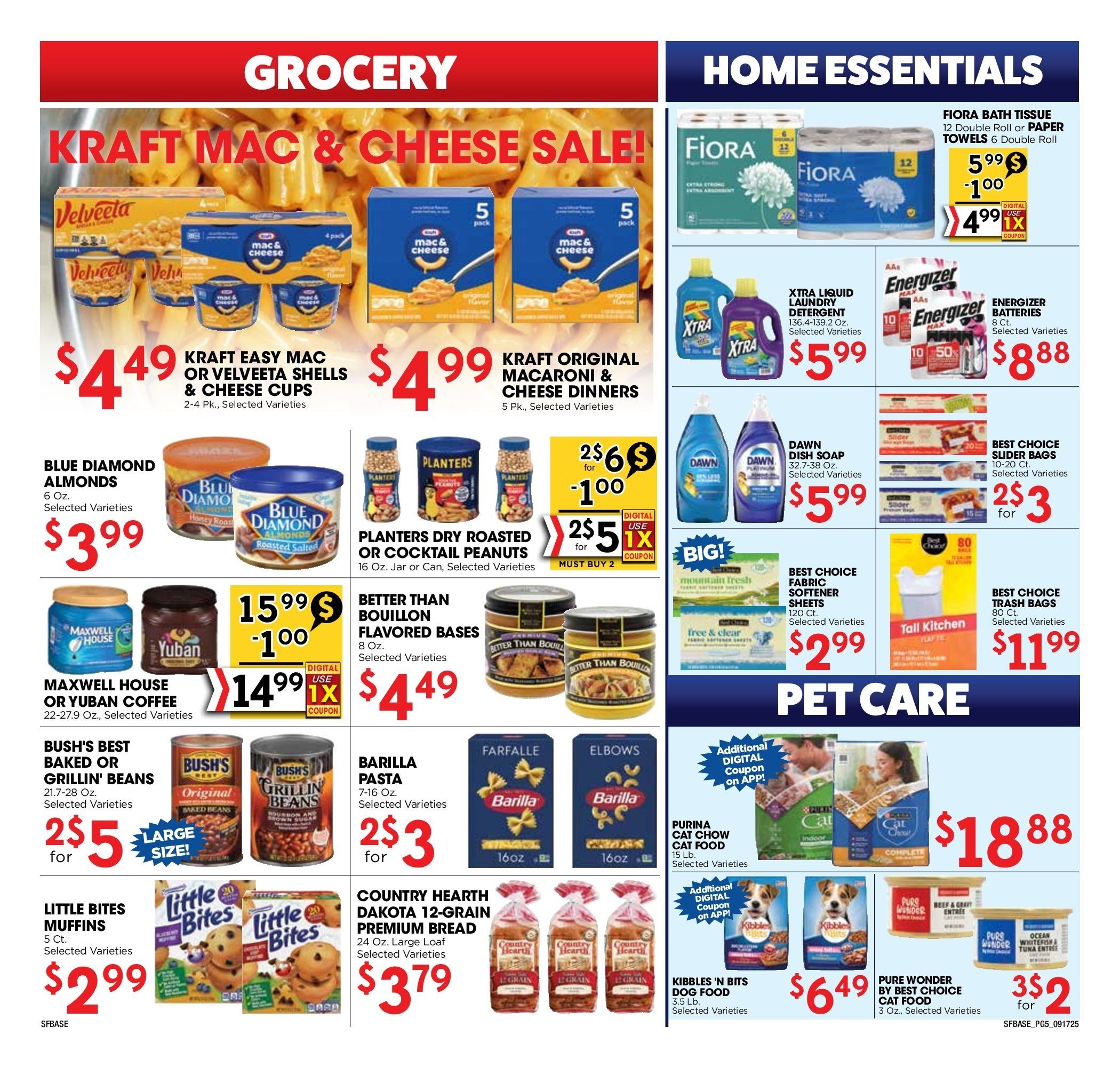 Sunshine Foods Weekly Ad Sep 17 – Sep 23, 2025