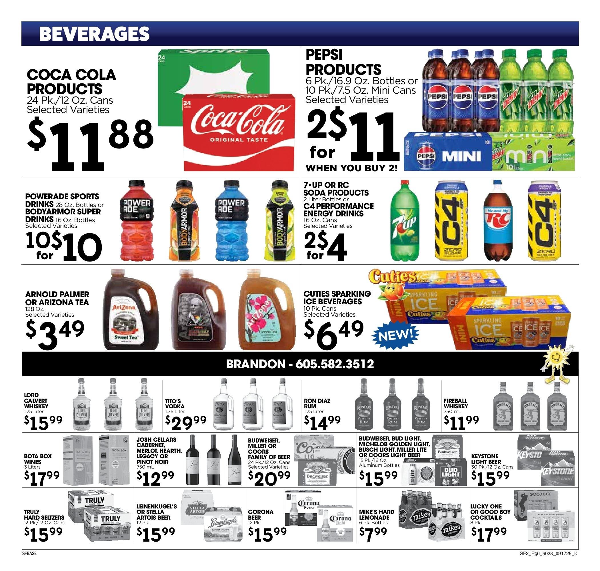 Sunshine Foods Weekly Ad Sep 17 – Sep 23, 2025