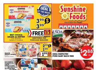 Sunshine Foods Weekly Ad