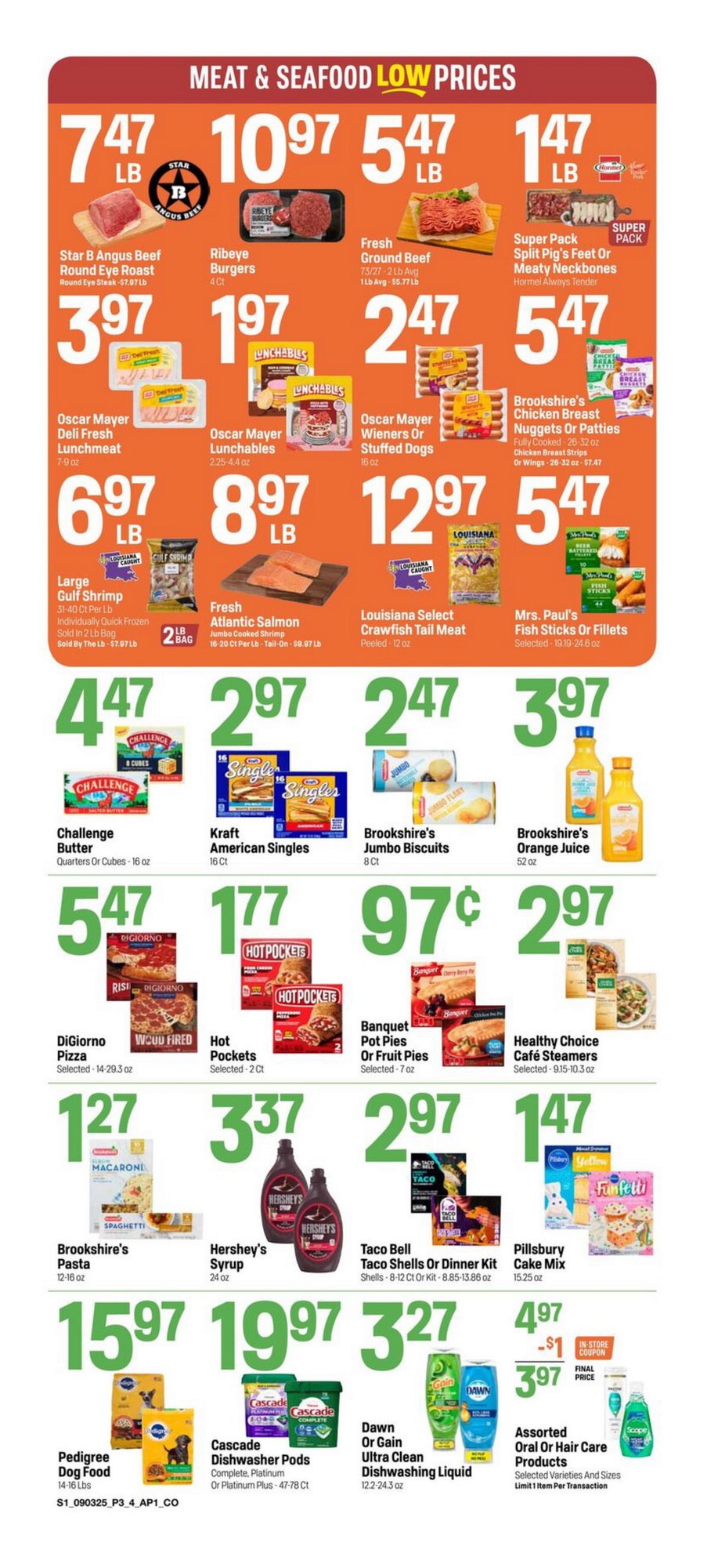 Super 1 Foods Weekly Ad Sep 03 – Sep 09, 2025