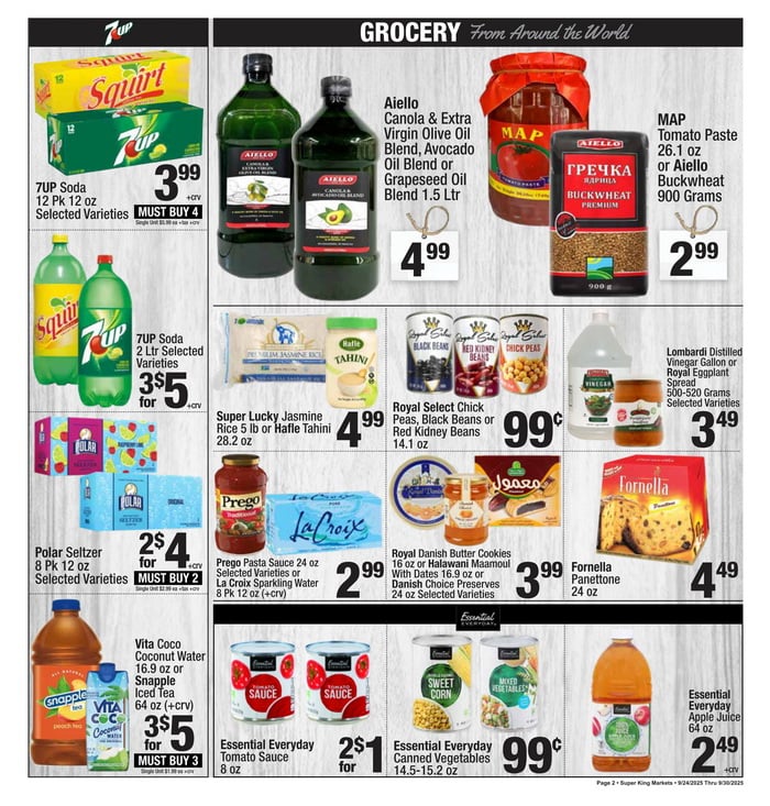 Super King Weekly Ad Sep 24 – Sep 30 , 2025