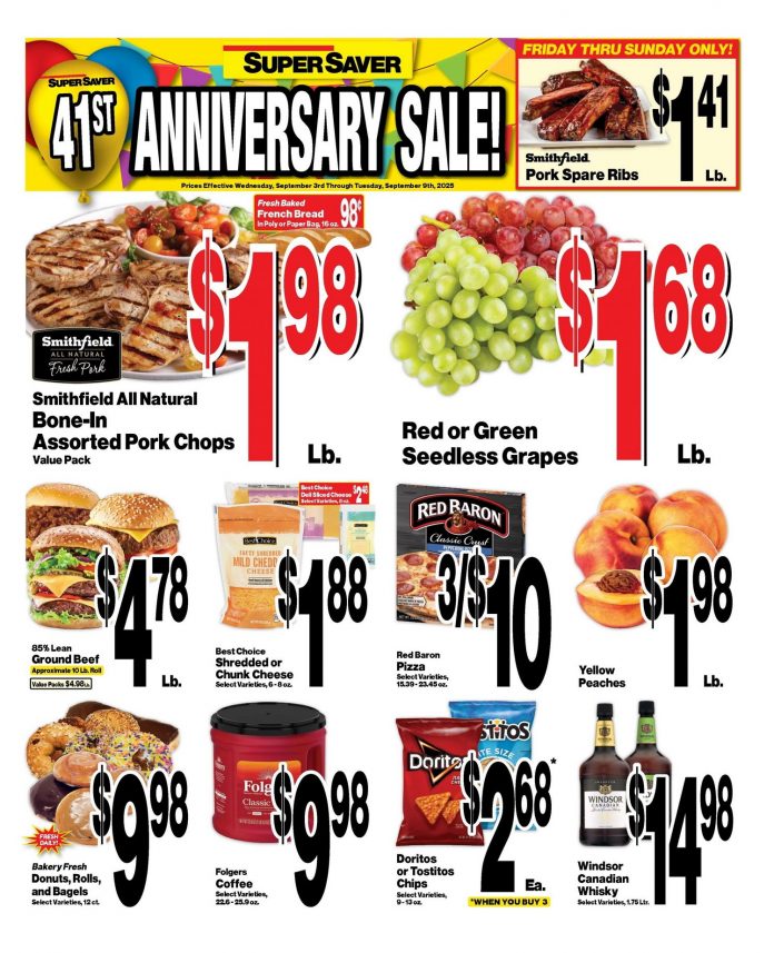 Super Saver Weekly Ad Sep 03 – Sep 09, 2025