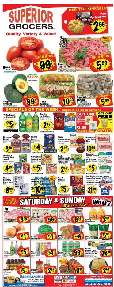 Superior Grocers Weekly Ad Sep 03 – Sep 09, 2025
