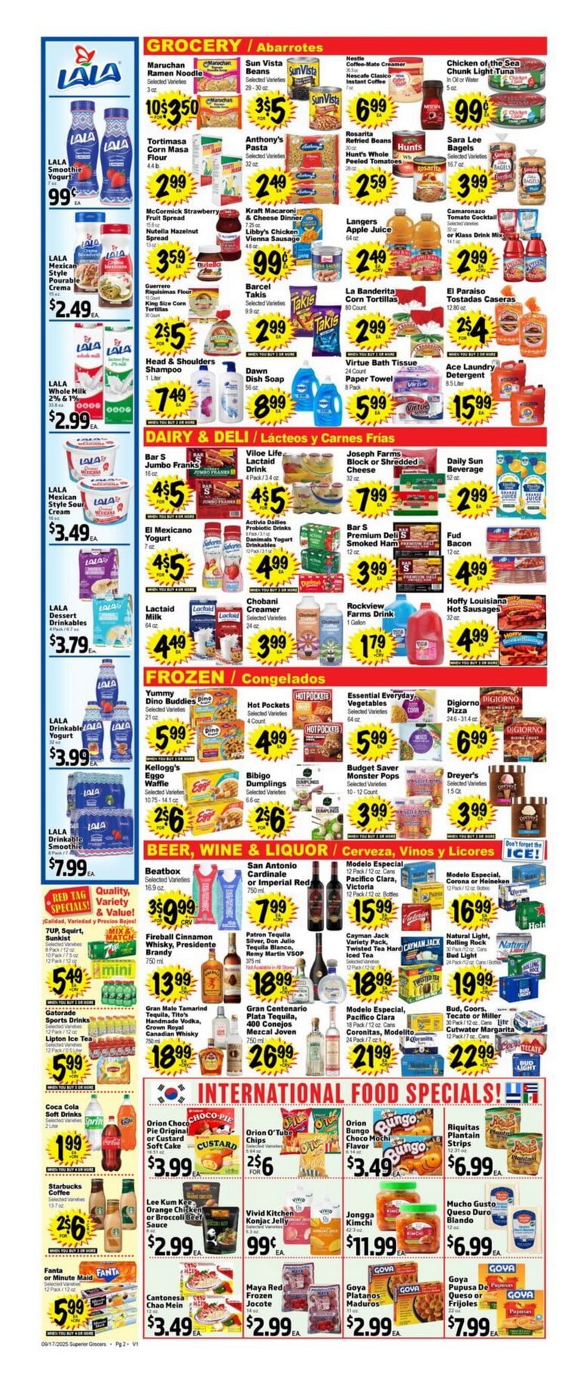 Superior Grocers Weekly Ad Sep 17 – Sep 23, 2025