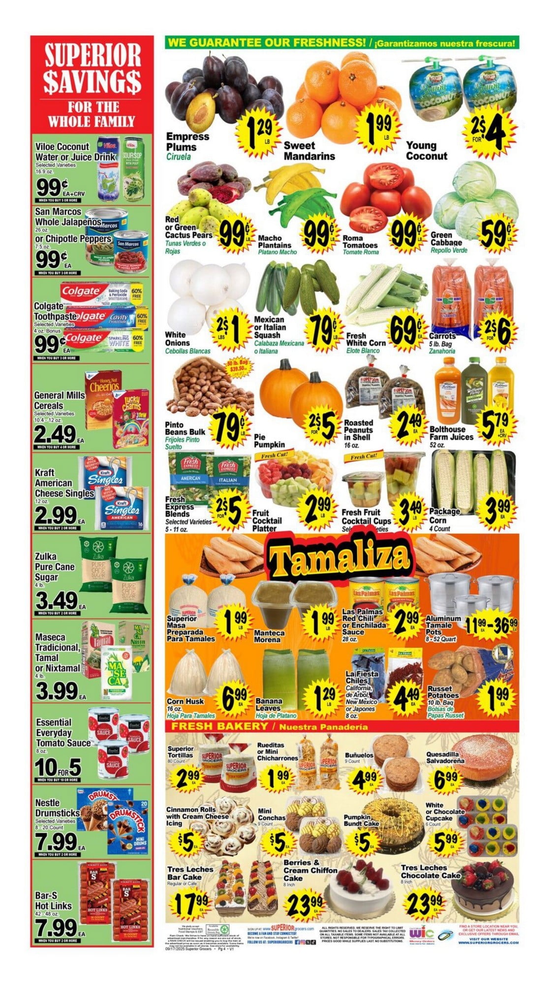 Superior Grocers Weekly Ad Sep 17 – Sep 23, 2025