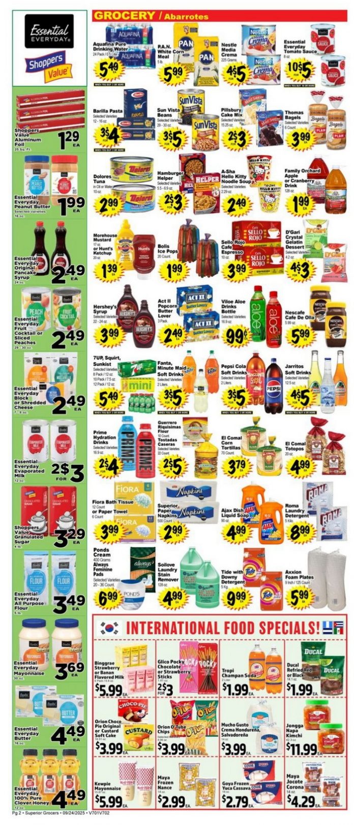Superior Grocers Weekly Ad Sep 24 – Sep 30, 2025