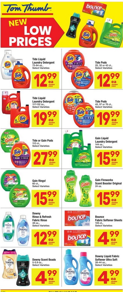 Tom Thumb Weekly Ad Sep 03 – Sep 09, 2025
