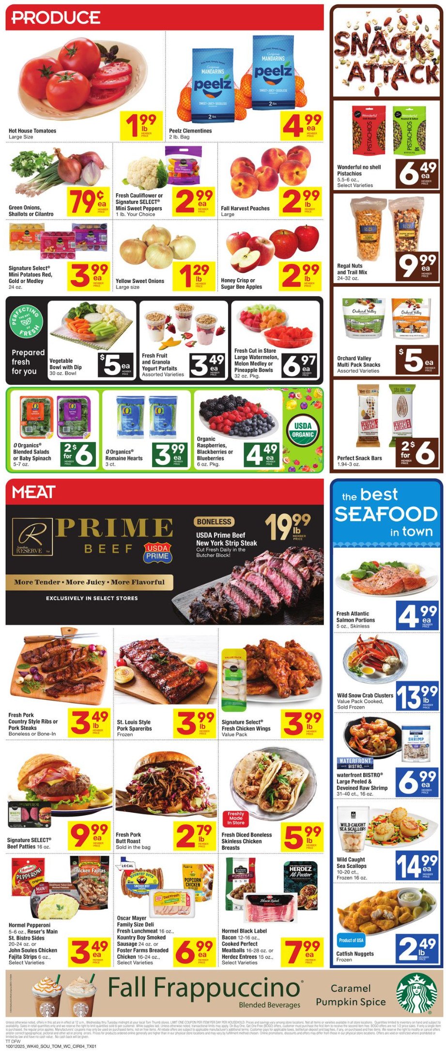 Tom Thumb Weekly Ad Oct 01 – Oct 07, 2025 (Halloween Promotion Included)