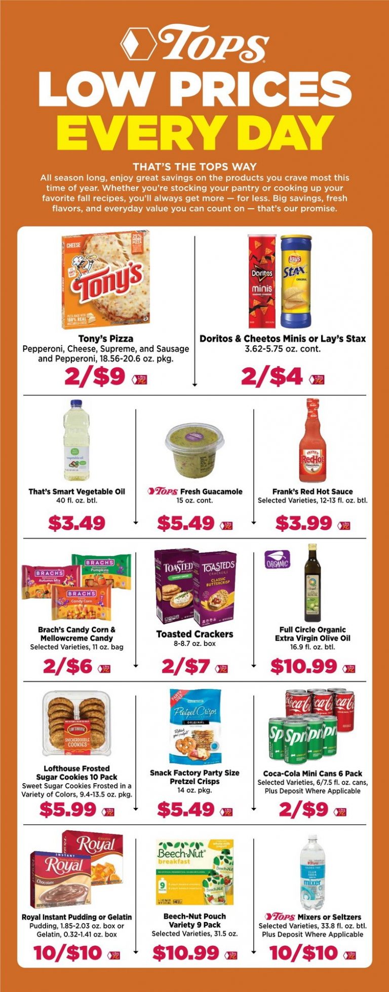 Tops Weekly Ad Sep 28 – Oct 04, 2025