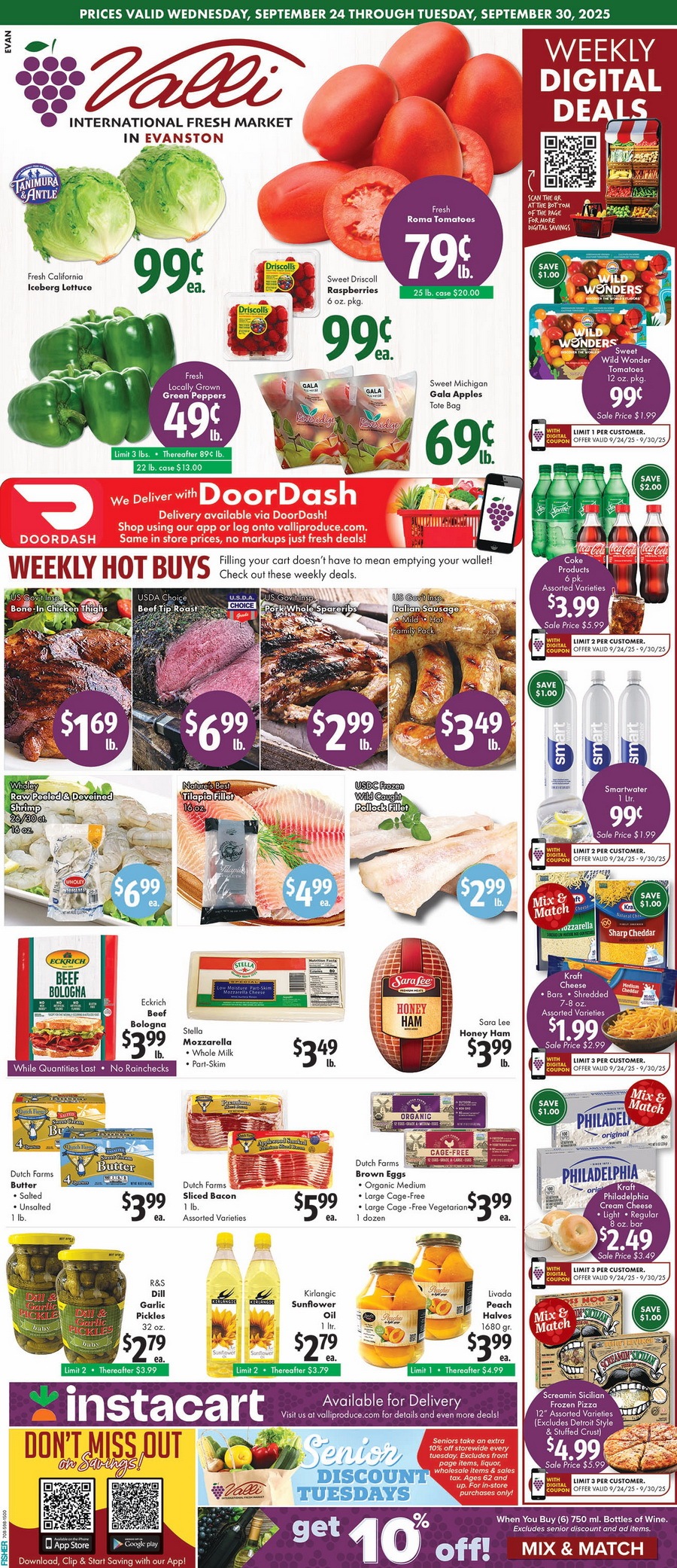 Valli Produce Weekly Ad Sep 24 – Sep 30, 2025