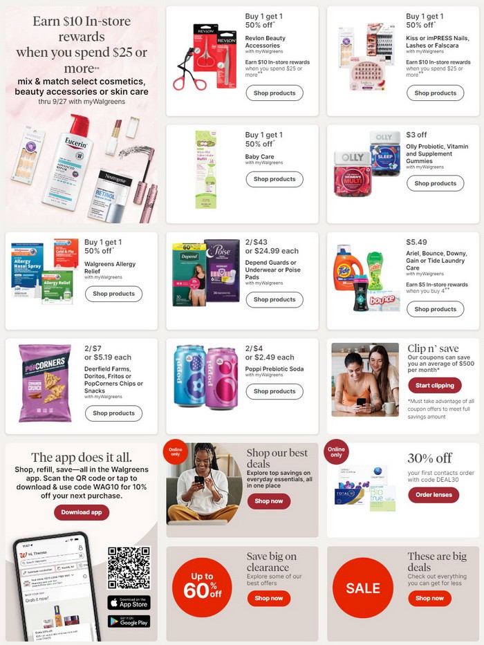 Walgreens Weekly Ad Sep 07 – Sep 13, 2025