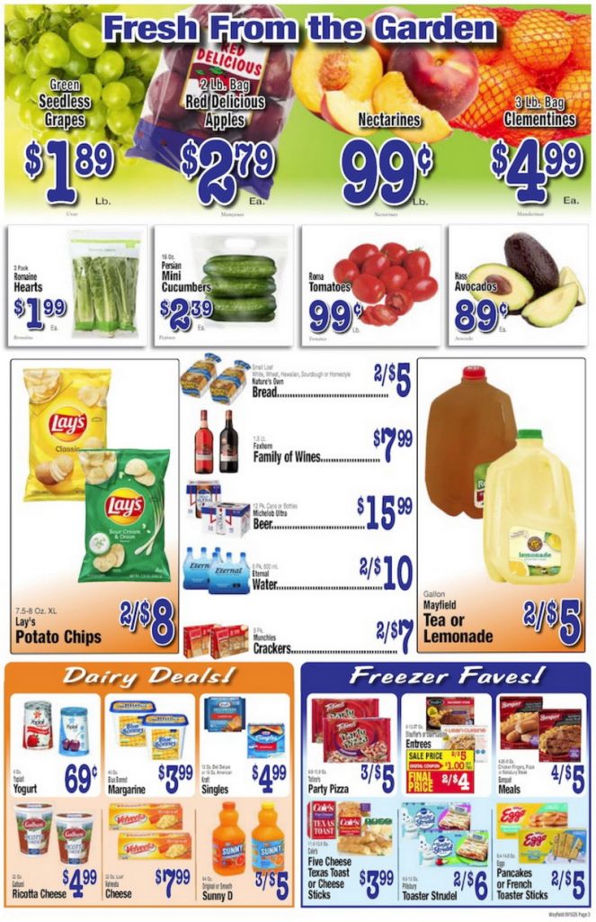Wayfield Foods Weekly Ad Sep 15 – Sep 21, 2025