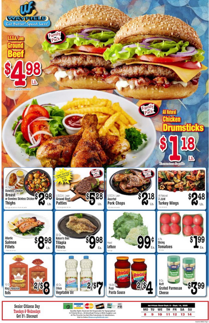 Wayfield Foods Weekly Ad Sep 08 – Sep 14, 2025