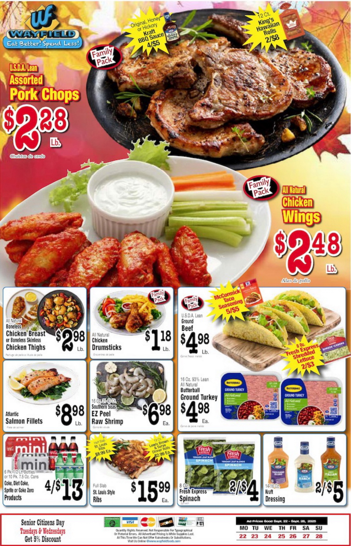 Wayfield Foods Weekly Ad Sep 22 – Sep 28, 2025