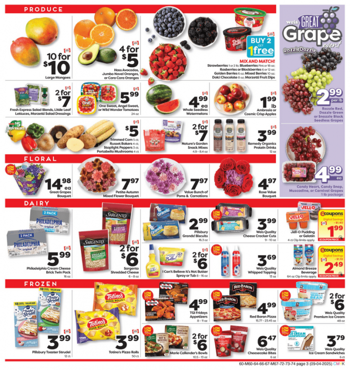 Weis Markets Weekly Ad Sep 04 – Sep 10, 2025