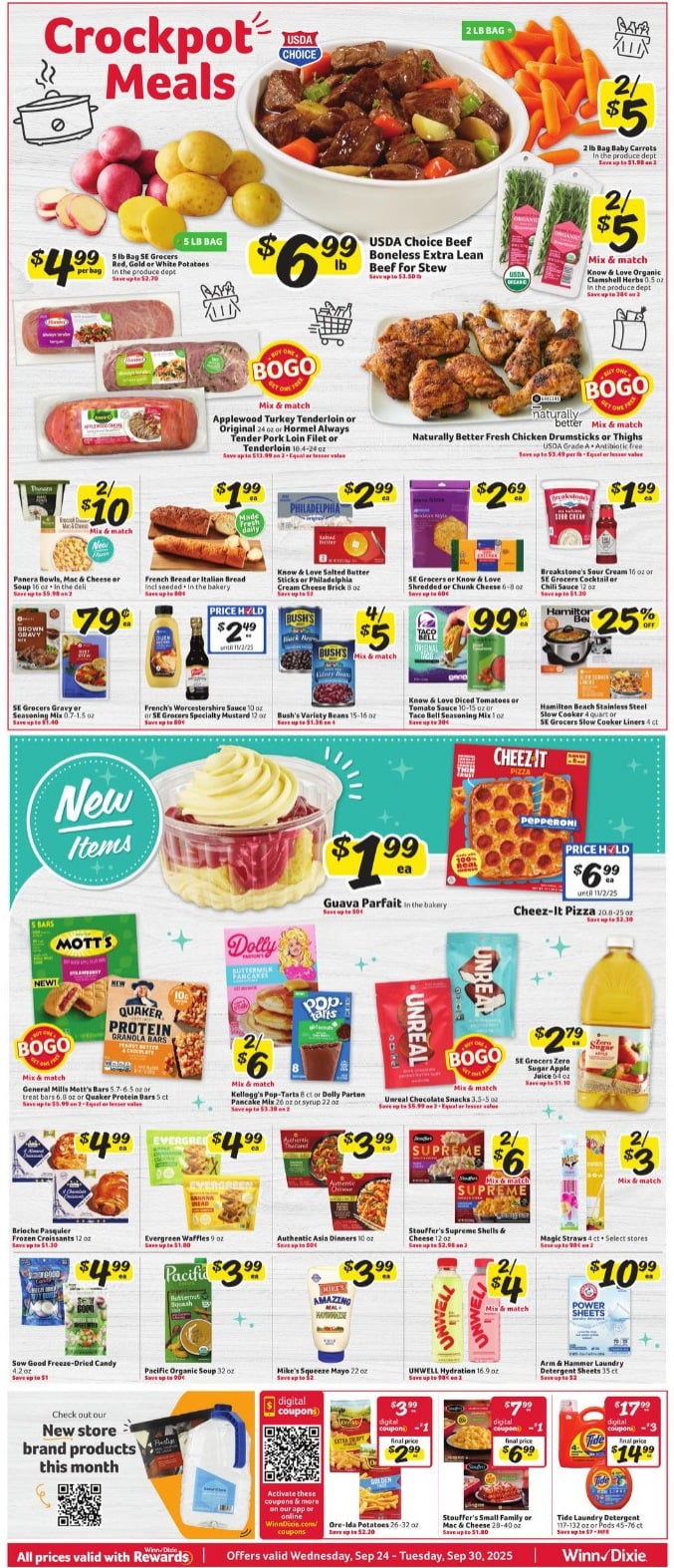 Winn-Dixie Weekly Ad Sep 24 – Sep 30, 2025