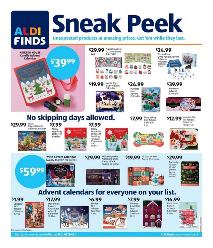 ALDI In-Store Ad Sneak Peek Nov 05 – Nov 11, 2025