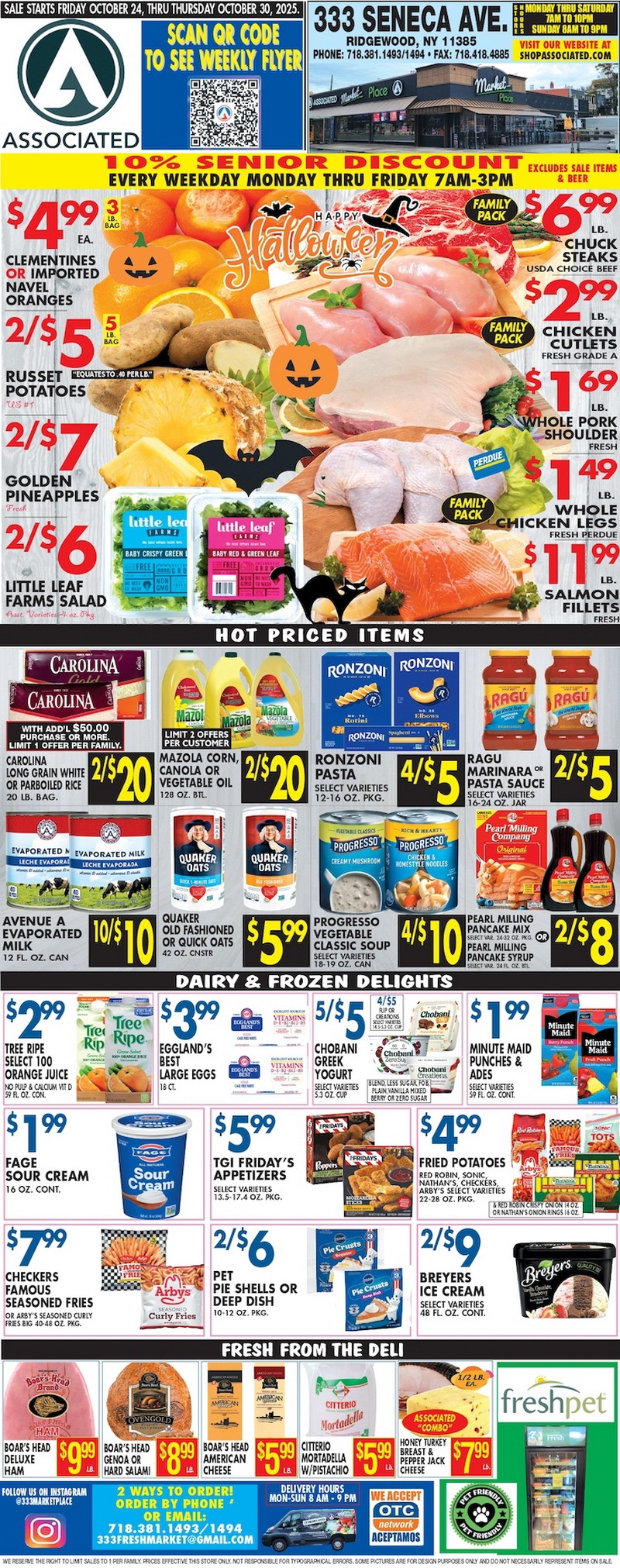 Associated Supermarkets Weekly Ad Oct 24 – Oct 30, 2025 (Halloween ...