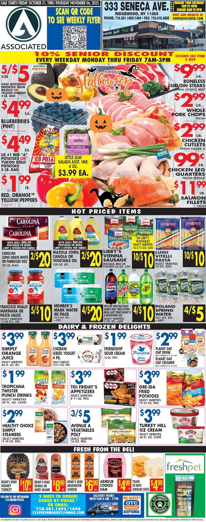 Associated Supermarkets Weekly Ad Oct 31 – Nov 06, 2025 (Halloween ...