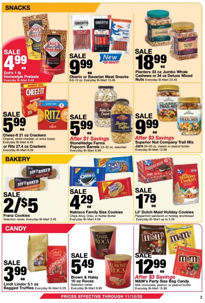 Bi-Mart Weekly Ad Oct 28 – Nov 10, 2025