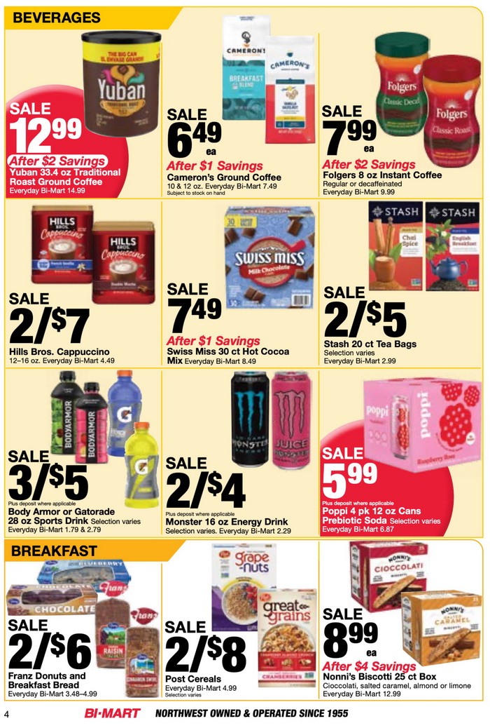 Bi-Mart Weekly Ad Oct 28 – Nov 10, 2025