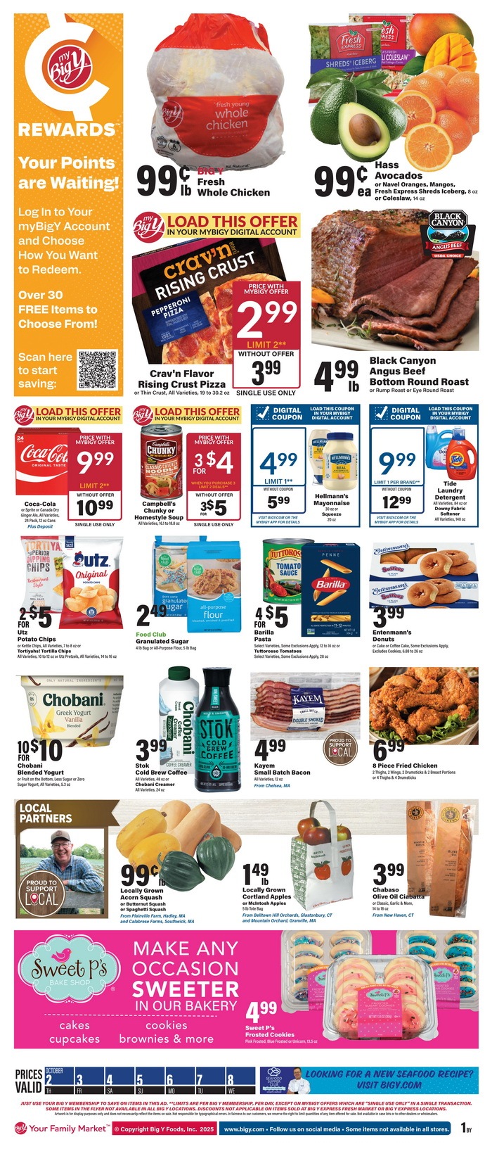 Big Y Weekly Ad Oct 02 – Oct 08, 2025