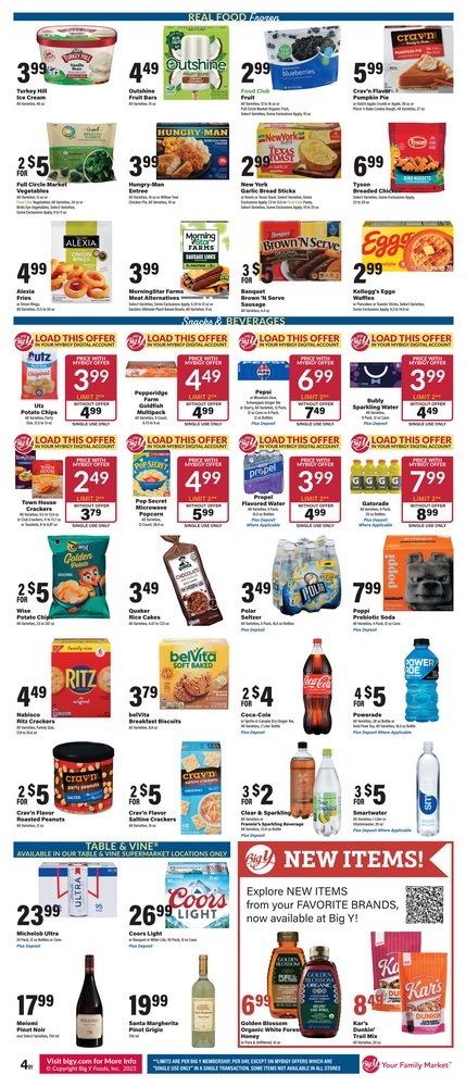 Big Y Weekly Ad Oct 09 – Oct 15, 2025 (Halloween Promotion Included)