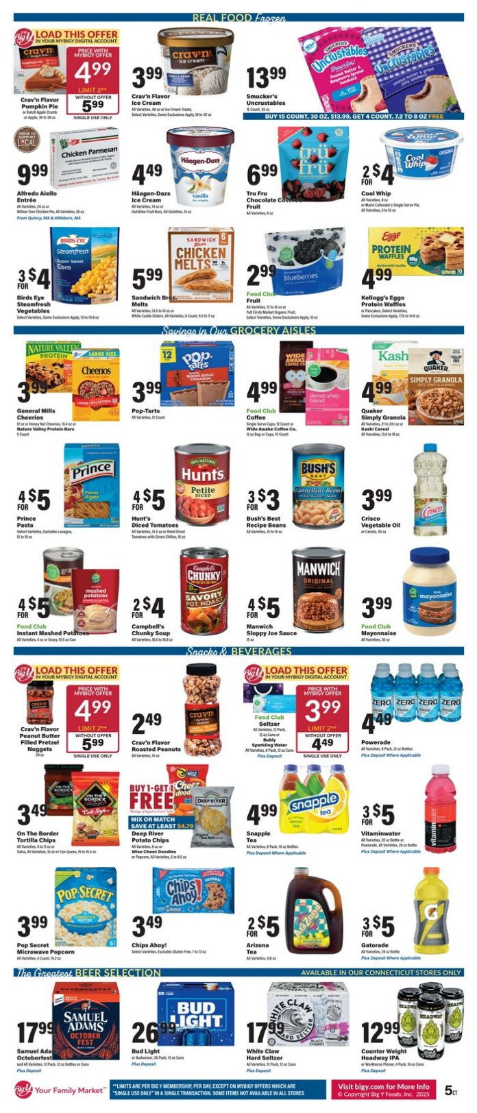 Big Y Weekly Ad Oct 23 – Oct 29, 2025 (Halloween Promotion Included)