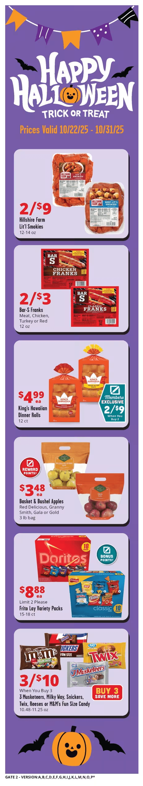 Brookshire Brothers Weekly Ad Oct 22 – Oct 28, 2025 (Halloween Promotion Included)