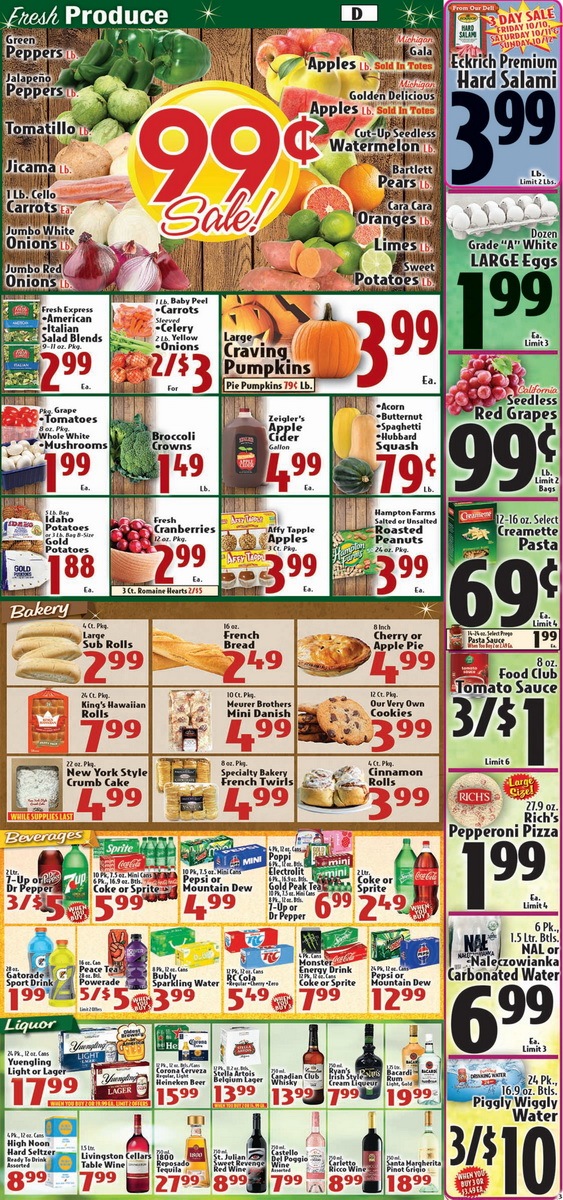 Butera Weekly Ad Oct 08 – Oct 14, 2025