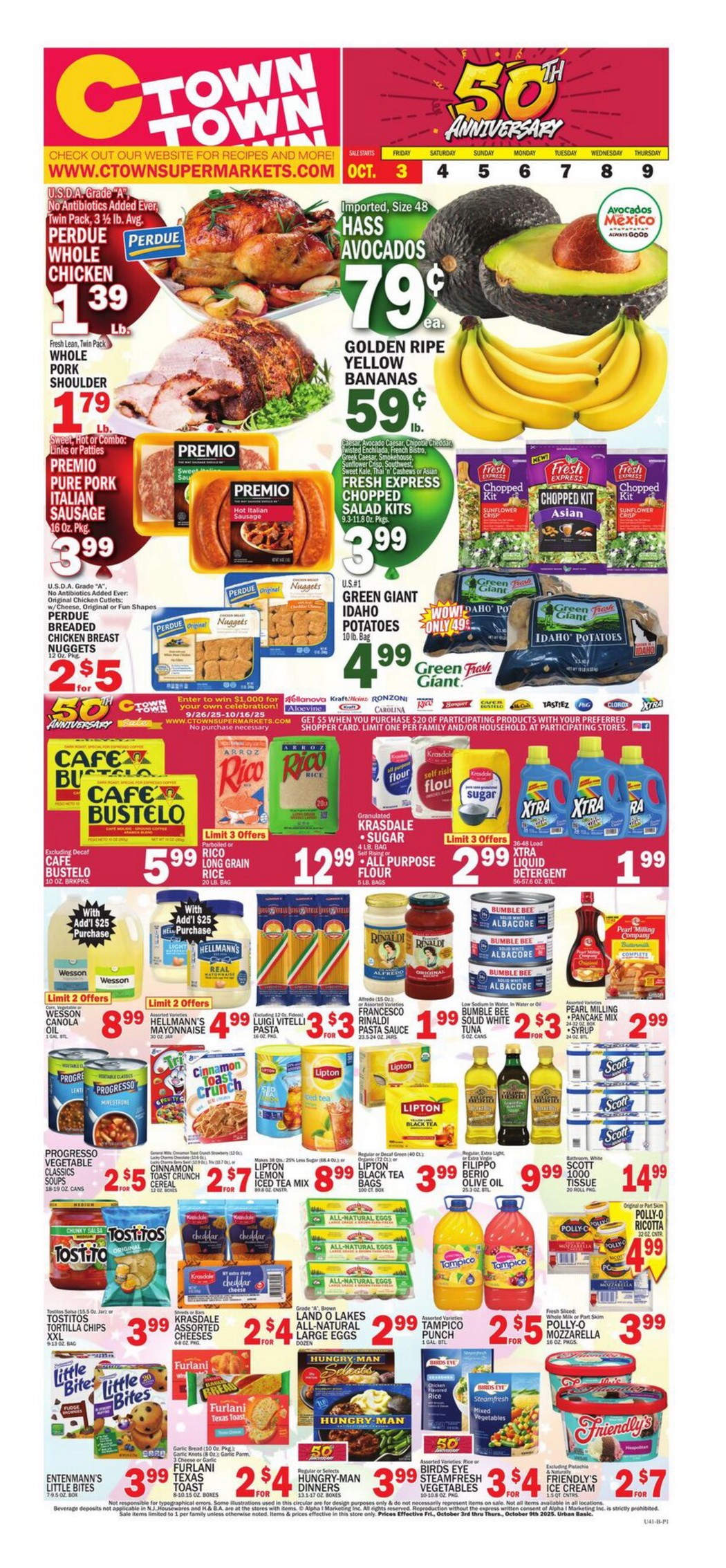 C-Town Weekly Ad Oct 03 – Oct 09, 2025