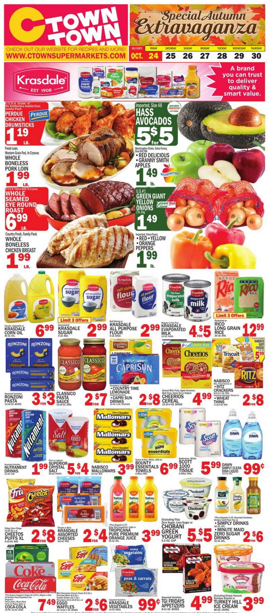 C-Town Weekly Ad Oct 24 – Oct 30, 2025