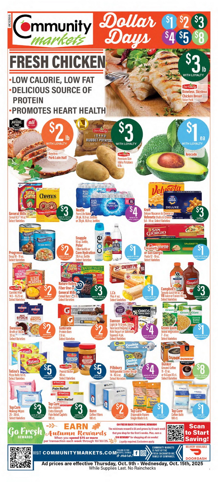 Community Markets Weekly Ad Oct 09 – Oct 15, 2025 (Halloween Promotion ...