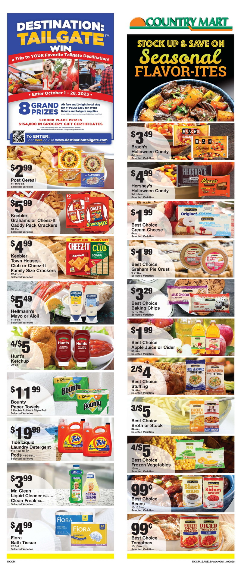 Country Mart Weekly Ad Oct 07 – Oct 13, 2025