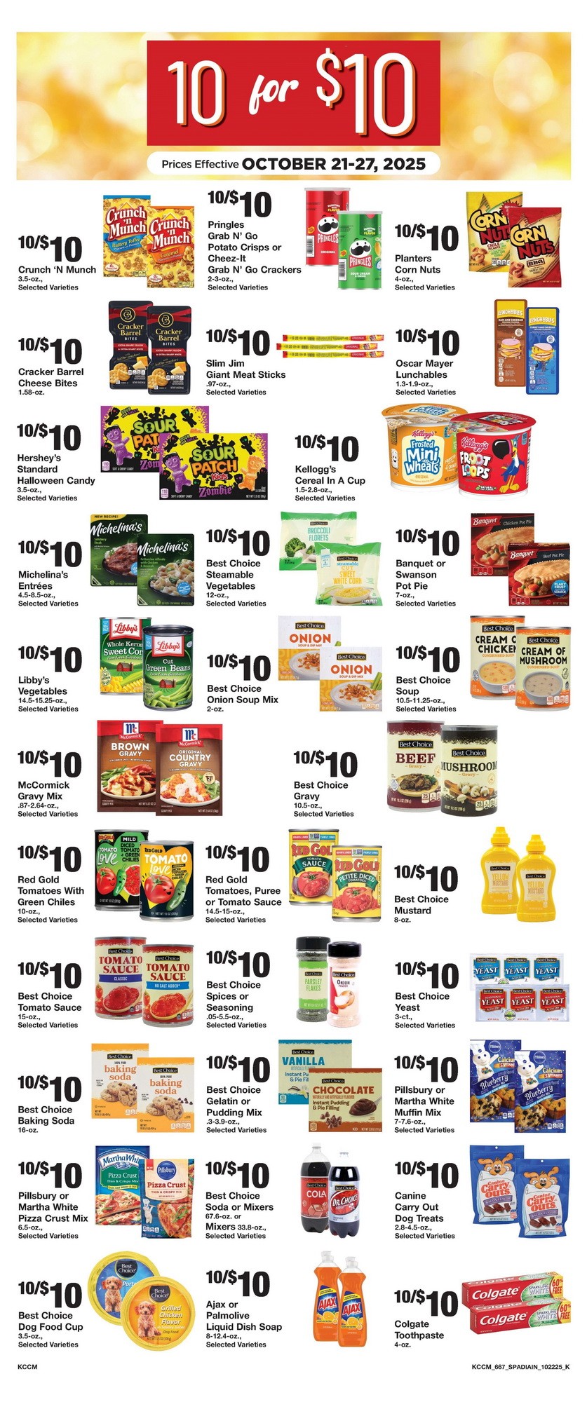 Country Mart Weekly Ad Oct 21 – Oct 27, 2025