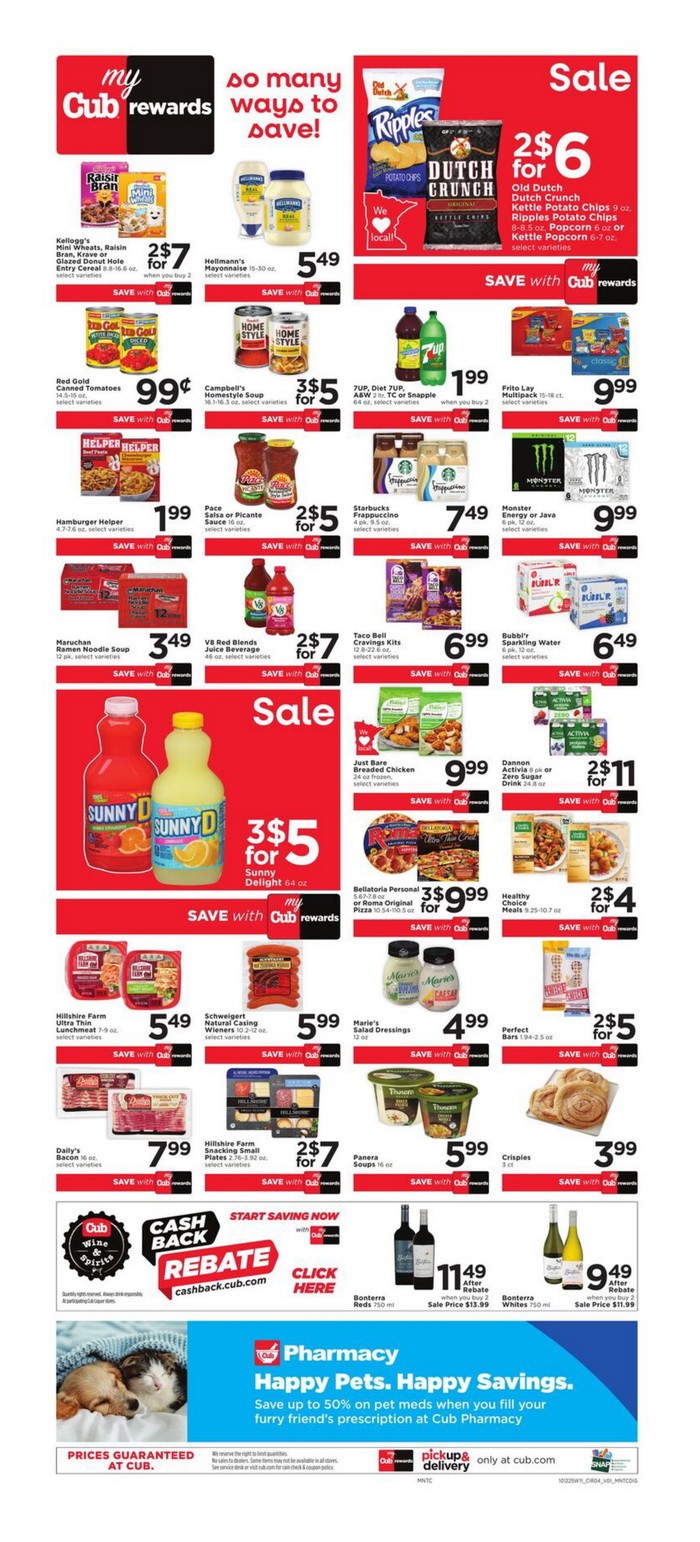 Cub Foods Weekly Ad Oct 12 – Oct 18, 2025