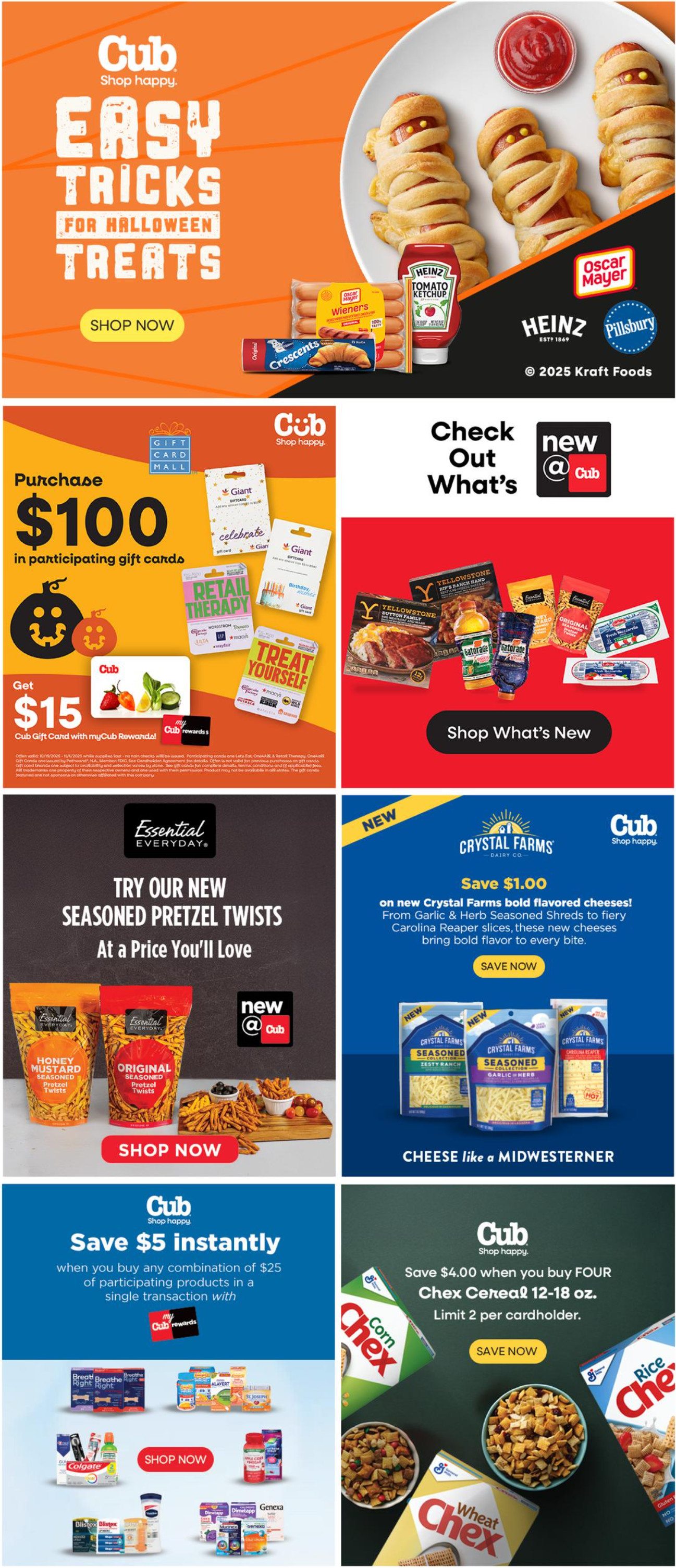Cub Foods Weekly Ad Oct 19 – Oct 25, 2025 (Halloween Promotion Included)