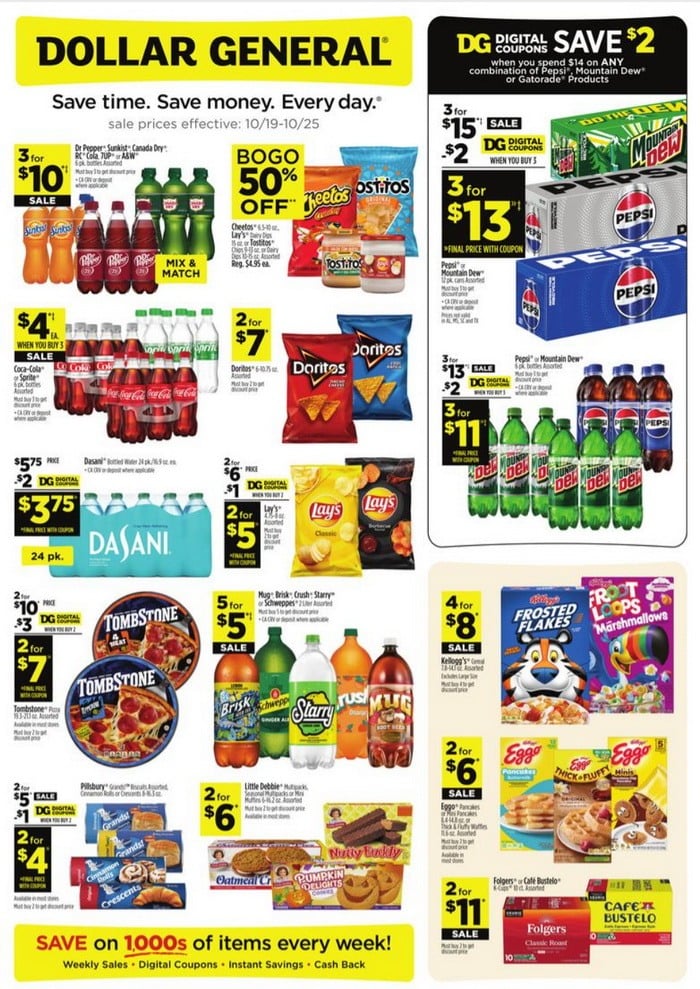 Dollar General Weekly Ad Oct 19 – Oct 25, 2025 (Halloween Promotion ...