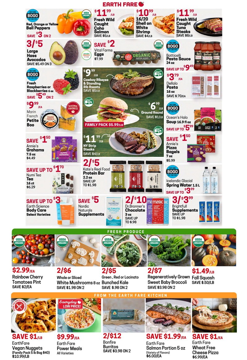 Earth Fare Weekly Ad Oct 01 – Oct 07, 2025 (Halloween Promotion Included)